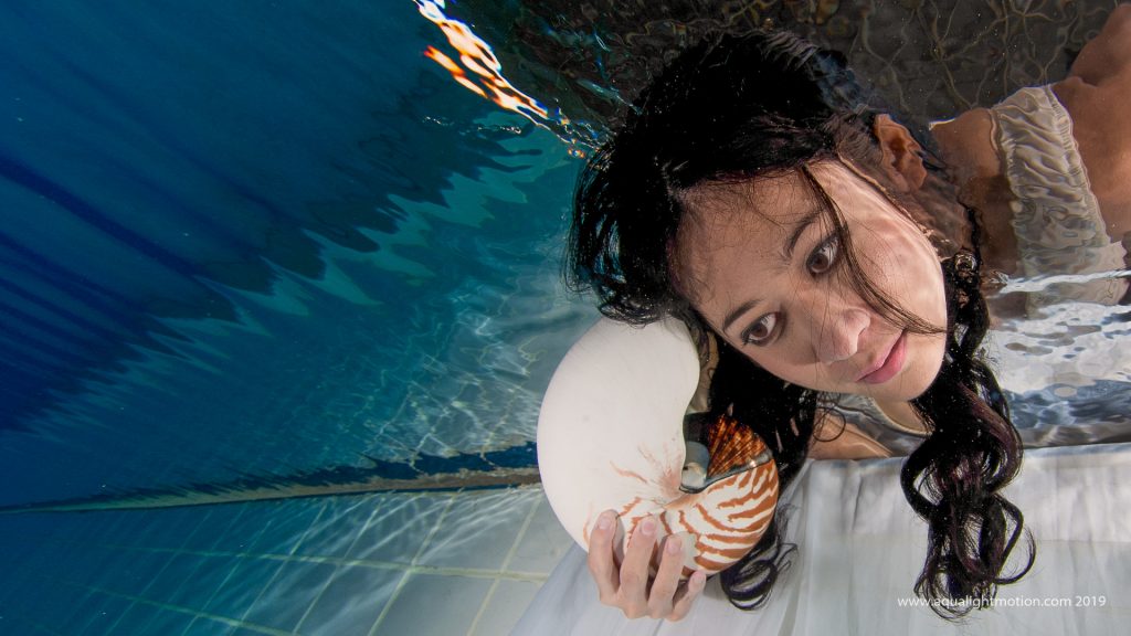 Underwater models search and audition - Aqualight Motion